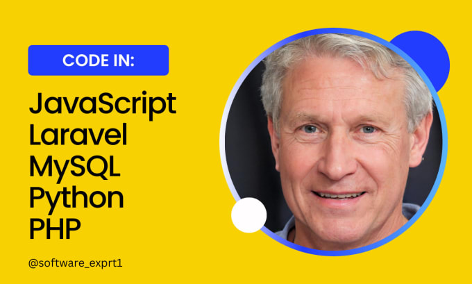 Do Javascript Laravel Mysql And Python Programming Tasks By Software