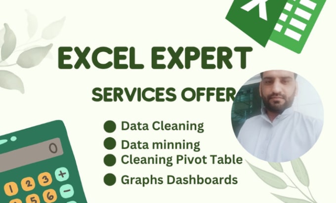 Do Data Analysis Manipulation Cleanup And Visualization In Ms Excel