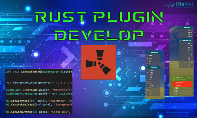 Code A Csharp Umod Plugin For Rust By Hionetsolutions Fiverr