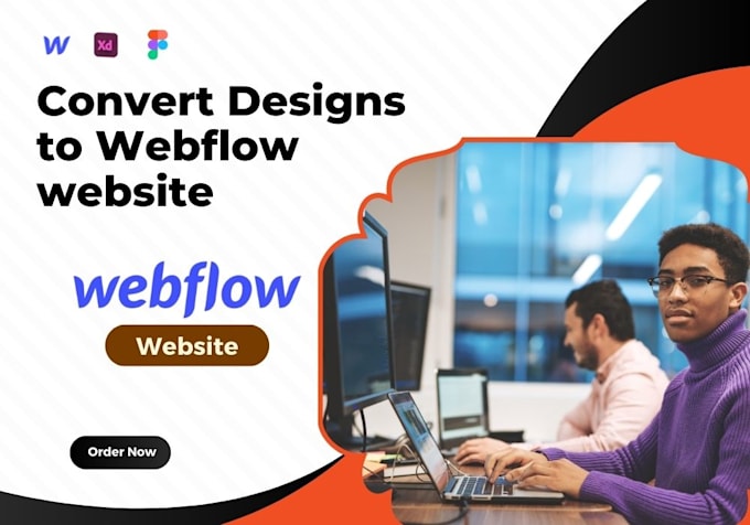 Convert Figma Design Into A Fully Functional Webflow Website By Zahir