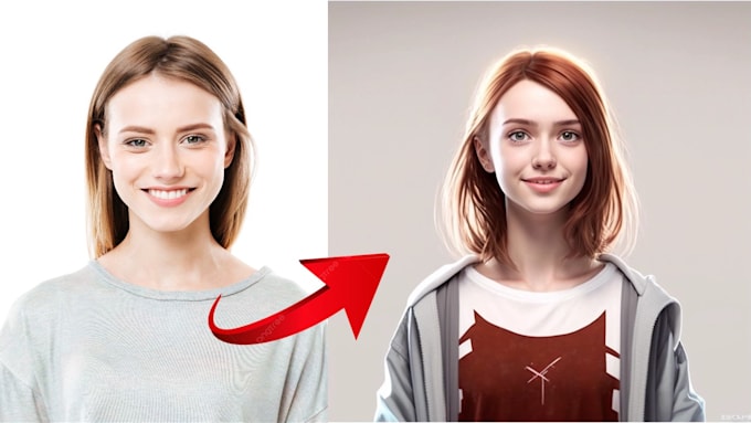 Do Your Picture Into 3d Cartoon Anime By Mrx Hasnain Fiverr