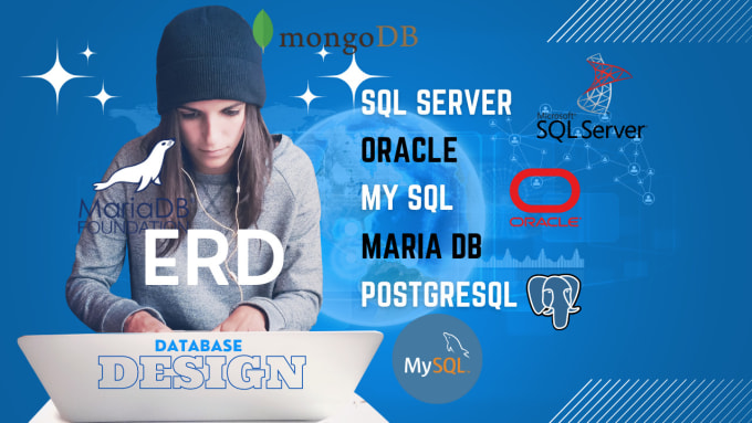 Design Db Write Sql Queries In Sql Server Oracle Mysql Mangodb By