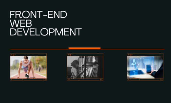 Be Your Frontend Web Developer Using React Html Css Javascript By