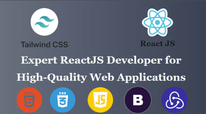 Professional Web Development Services Using React Js And Tailwind Css