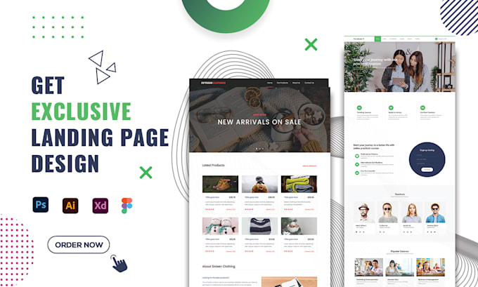 Create Landing Page Single Page Website In Html Bootstrap By Alam