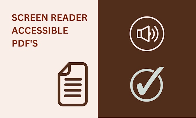 Make Your Pdf Documents Screen Reader Accessible By Seo Chlo Fiverr