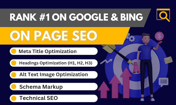 Do Complete Onpage Seo With Meta Title Optimization And Schema Markup