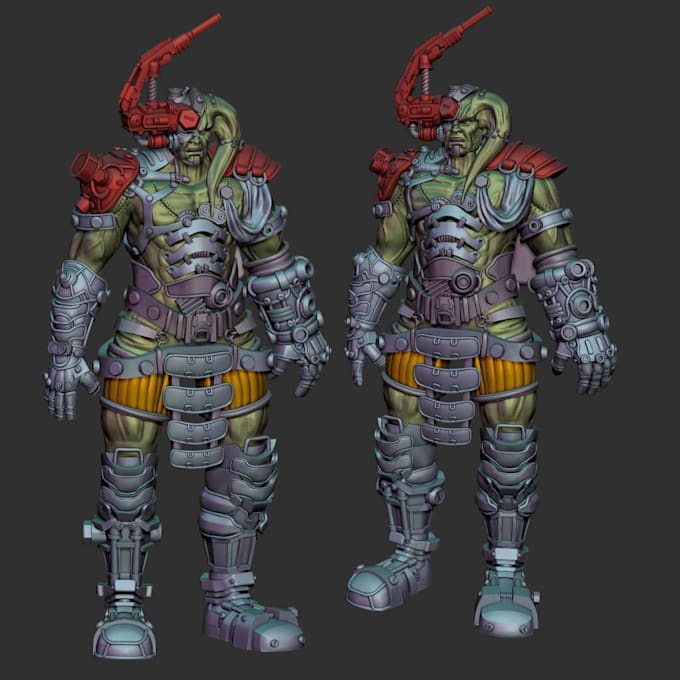 Game Rigging 3d Realistic Character Unreal Engine Render Game Design
