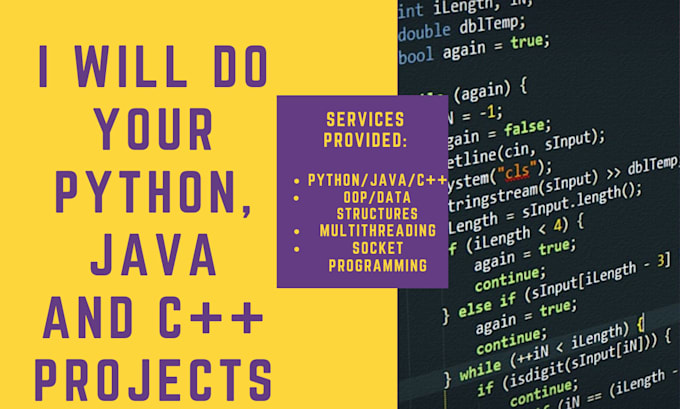 Do Your C Cpp And Python Projects By Sabri Asfandyar Fiverr