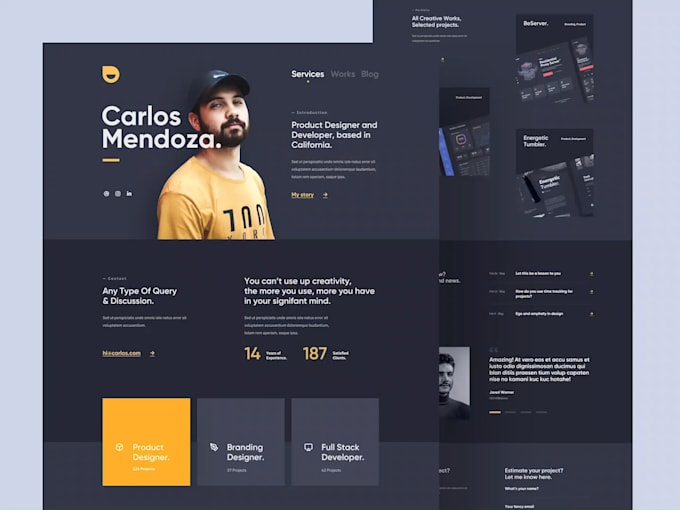 Do Frontend Web Development In Html Css Bootstrap By Gabbb Fiverr