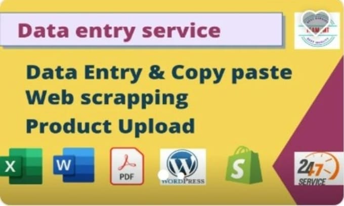 Do Data Scrapping Data Entry Excel Job And Virtual Assistant By