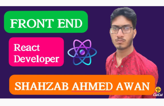 Do Front End Web Development In React Js By Shahzab Ahmed Fiverr