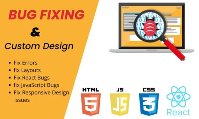 Edit And Bugfix Your Html Css And React Code By Arslankibria Fiverr