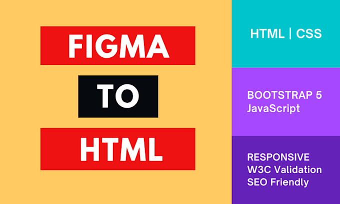 Convert Figma To Html Psd To Html Xd To Html Css Bootstrap 5 Responsive