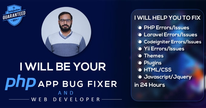 Fix Or Develop Php Laravel Codeigniter And Reactjs Website By Devtechub