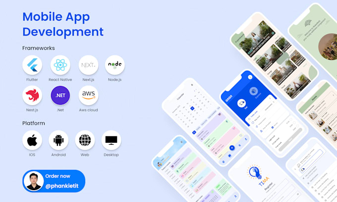 Develop Mobile App Using Flutter And Publish To Store By Phankietit
