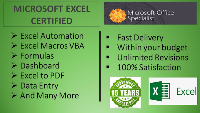 Do Excel Vba Programming For Automation And Efficiency By Engr Jz94