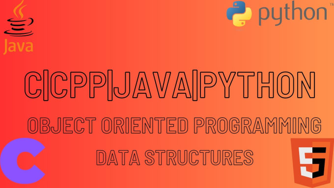 Do Oop And Dsa Tasks And Projects In Cpp C Java And Python By Zamil