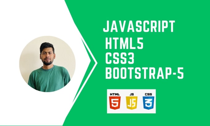Develop And Resolve Any Kind Of Html Css Bootstrap Javascript