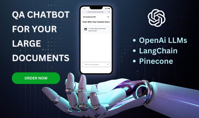 Develop Ai Chatbot For Large Docs With Langchain And Gpt By Codehash