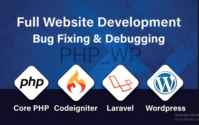Develop Php Laravel Codeigniter Node Website Design Api Rest By