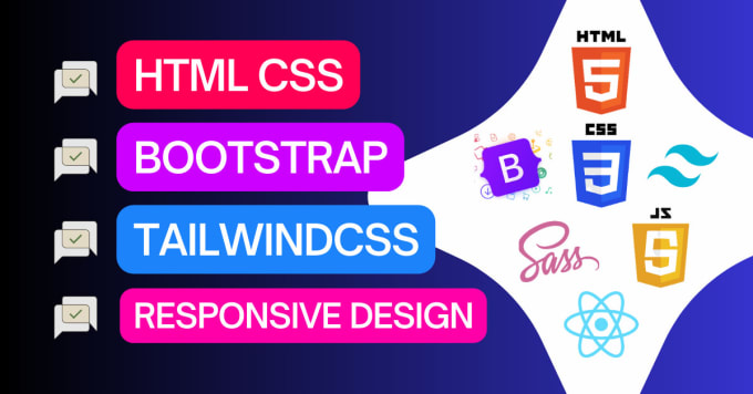Design Responsive Website With Html Css Javascript Bootstrap