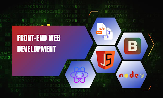 Be Your Front End Web Developer Html Css Bootstrap By Dev Comunity Fiverr