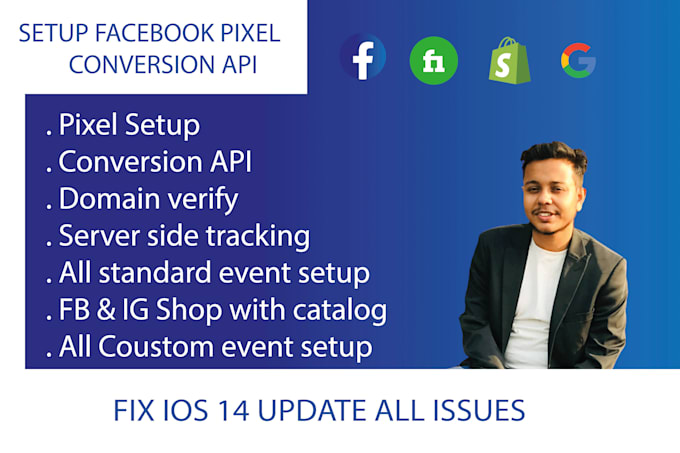 Setup Facebook Pixel Conversion Api By Samthemarketar Fiverr