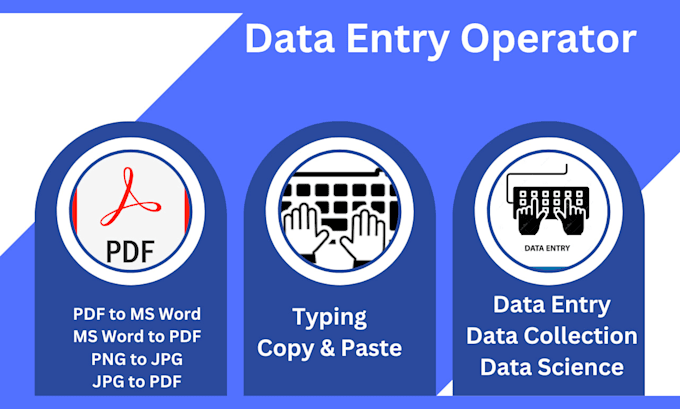 Manual File Conversions Data Entry Data Typing Copy Paste By