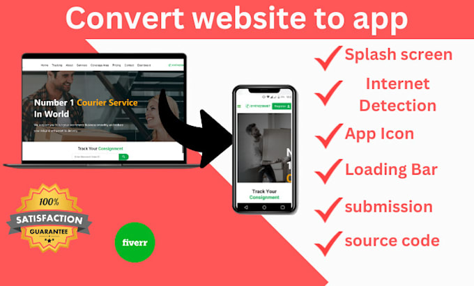Convert Website To Android App Using Webview By Joybd 2002 Fiverr