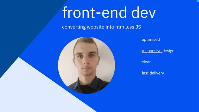 Convert Your Website Into Html Css Javascript By Petrov Ski Fiverr