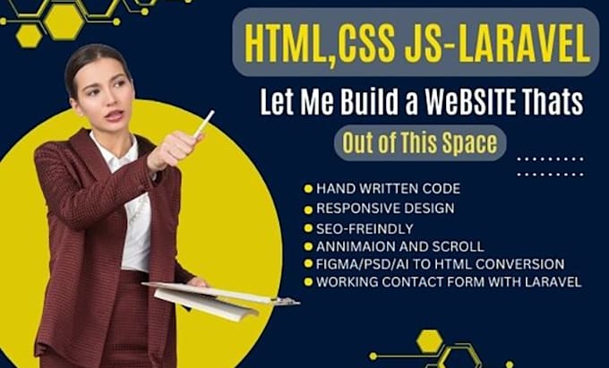 Develop Responsive Website Using Html Css Javascript By Maryamkhann0