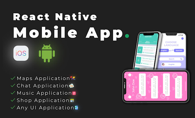 Develop Ios And Andoird App Using React Native By Tectodev Fiverr