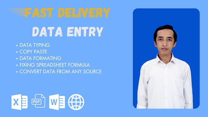 Do Excel Data Input Data Cleaning And Processing By Erfanaleon Fiverr