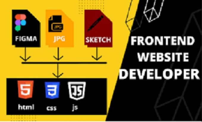 Be Your Front End Web Developer Using Html Css Bootstrap 5 And