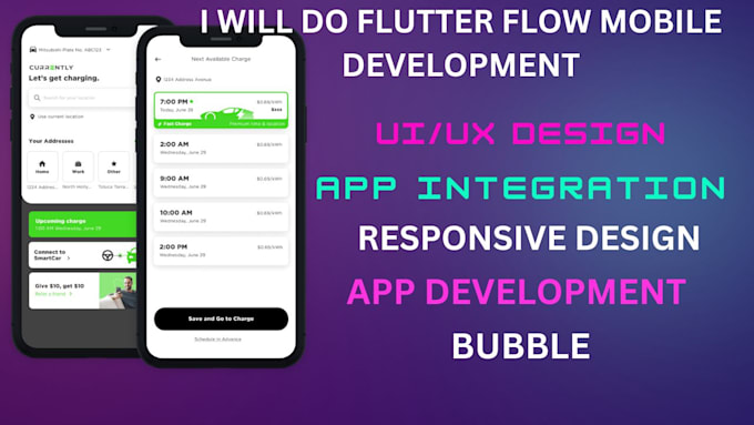 Do Flutter Flow Mobile App Development Design And Develop Figma To