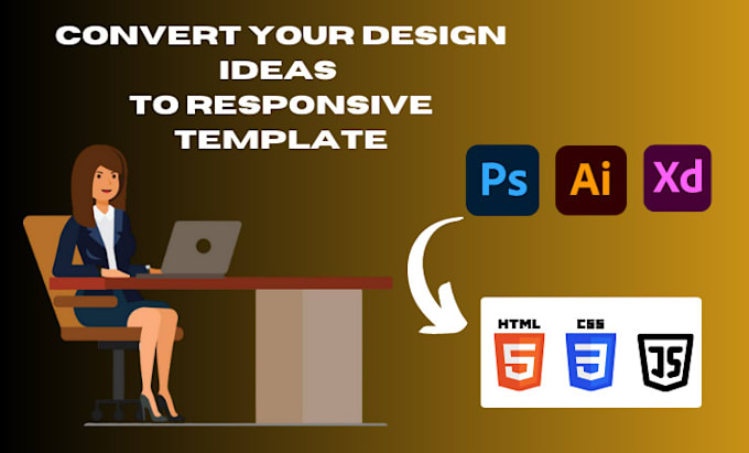 Create An Elegant Website Using Html Css And Javascript By Laiba Desinz Fiverr