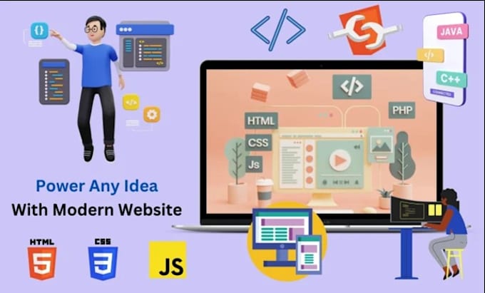 Fix Issues And Develop Web Applications Using Html Css Bootstrap And Javascript By Moelshaer