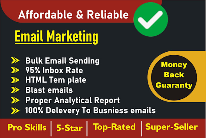 Send Bulk Emails For You By Minahil400 Fiverr