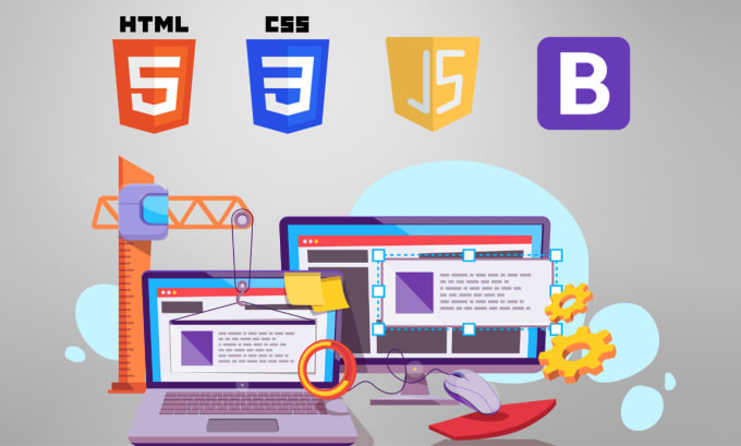 Create And Modify Web Pages With Html Css Javascript And Bootstrap