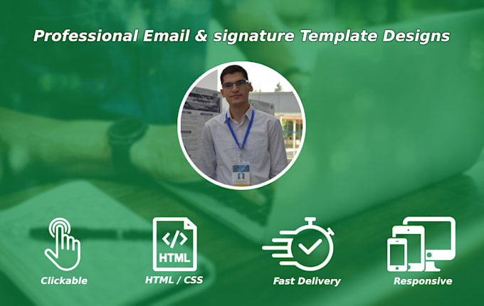 Make Professional Responsive Html Email And Signature Design By