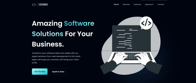 Create Responsive Websites In Html Css Javascript React Nodejs Vite By