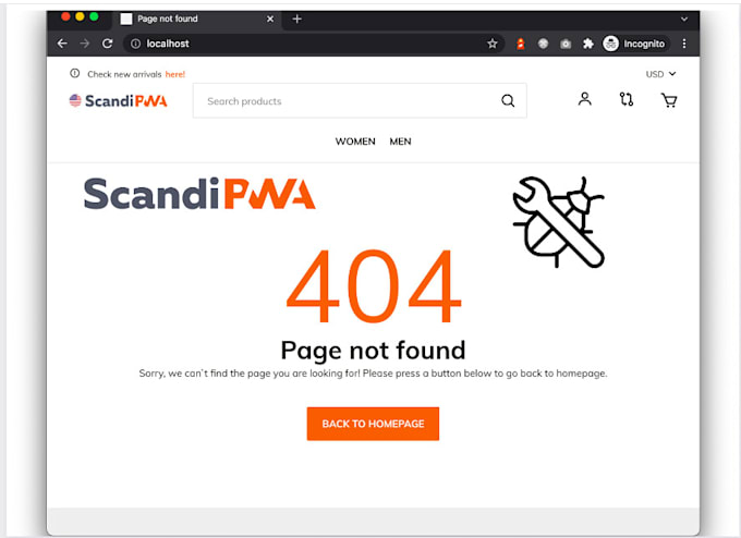 Fix Magento Scandipwa Bugs By Naumandev007 Fiverr