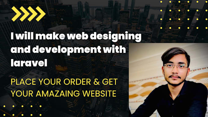 Do Web Designing And Development Using Laravel By Hamza Javed 07 Fiverr