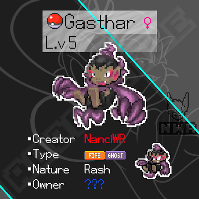 Create sprites of your pokémon by Nanciwr Fiverr