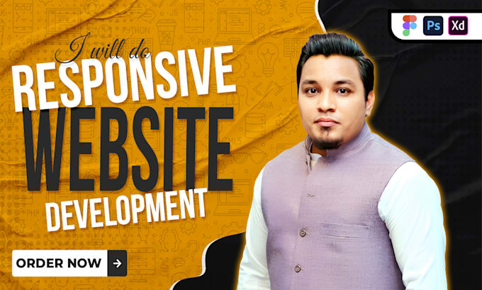 Do Professional Website Development In Html Css Js And Php By Husnaincoder Fiverr