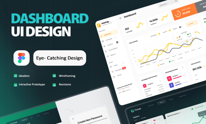 Do Web App Dashboard Ui Ux Design Crm And Admin Panel Ui By