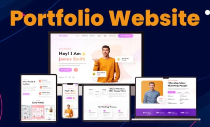 Build Portfolio Website Resume Website Html Css Js React By