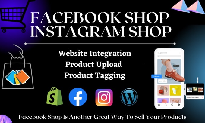 Create And Setup Fb And Ig Shop With Website Integration And Fix All