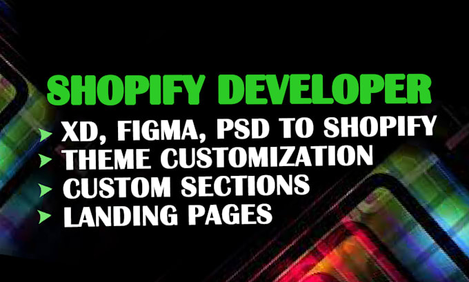 Shopify Website Development Designing Customization And Bug Fixing